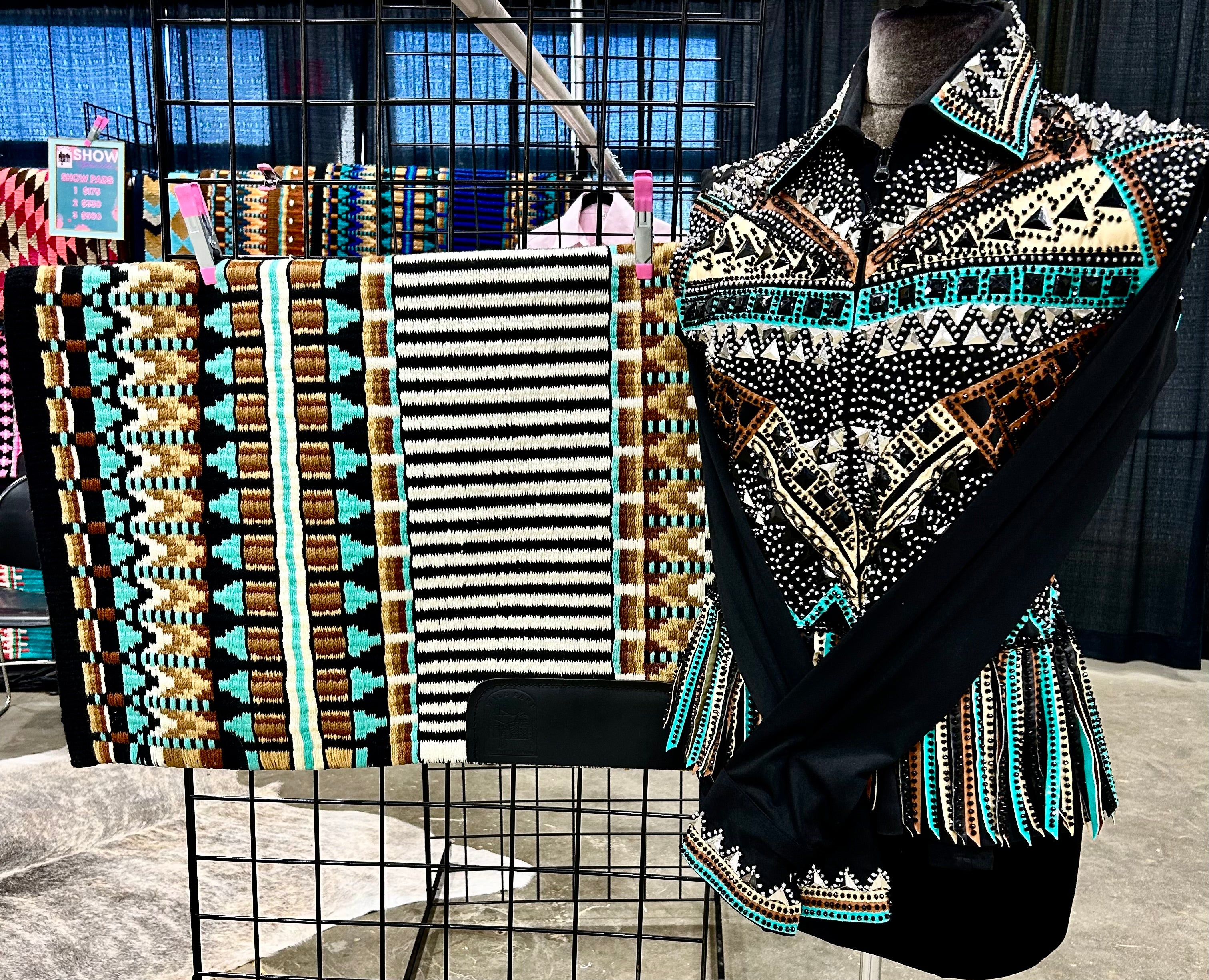 Artic Aztec Vest & Pad Set – Wild Card Show Pads & Apparel